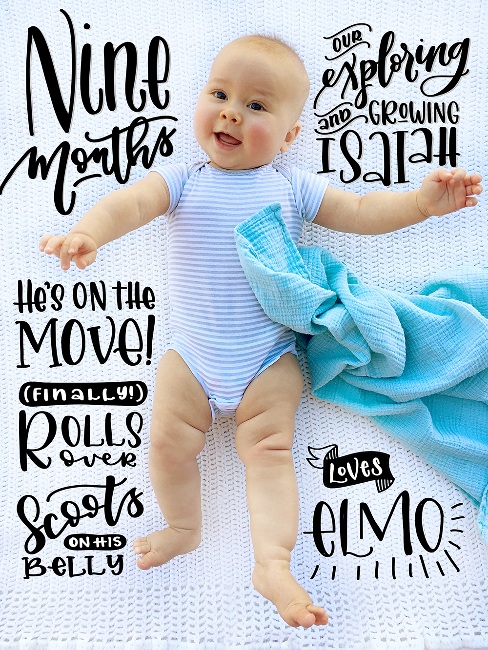 Nine Month Old Isaiah – Sam Allen Creates