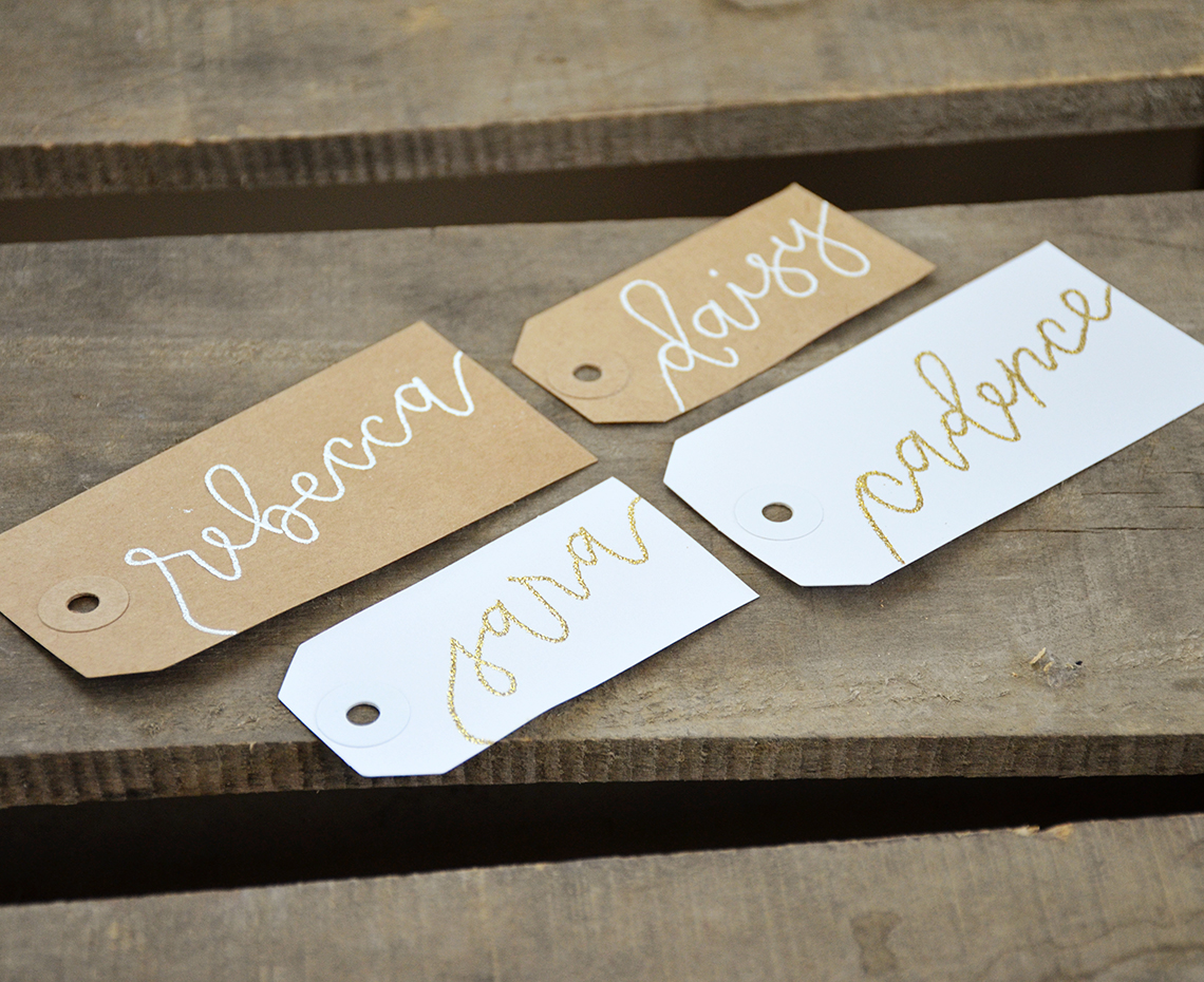 Handwritten Name Tags – Sam Allen Creates